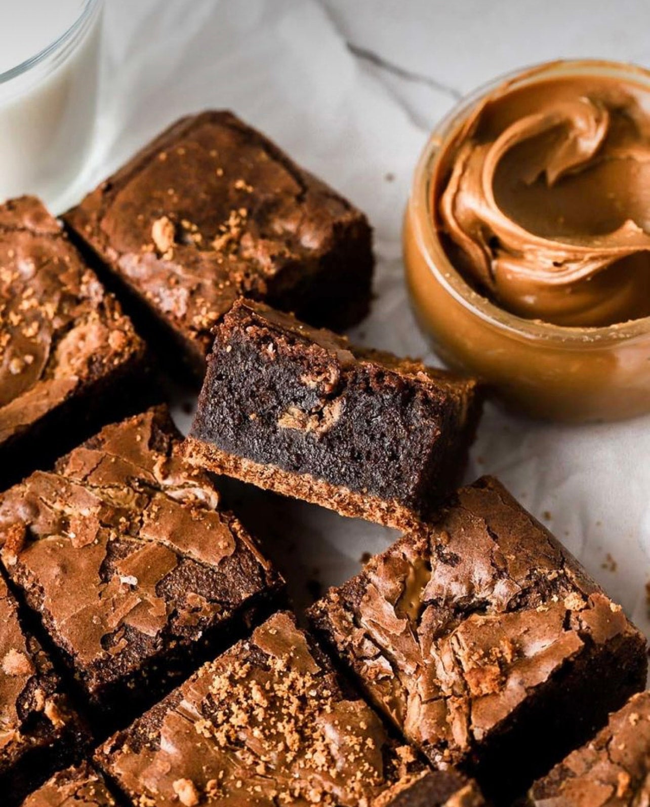 Biscoff choc brownie | The Good Stuff Food Co