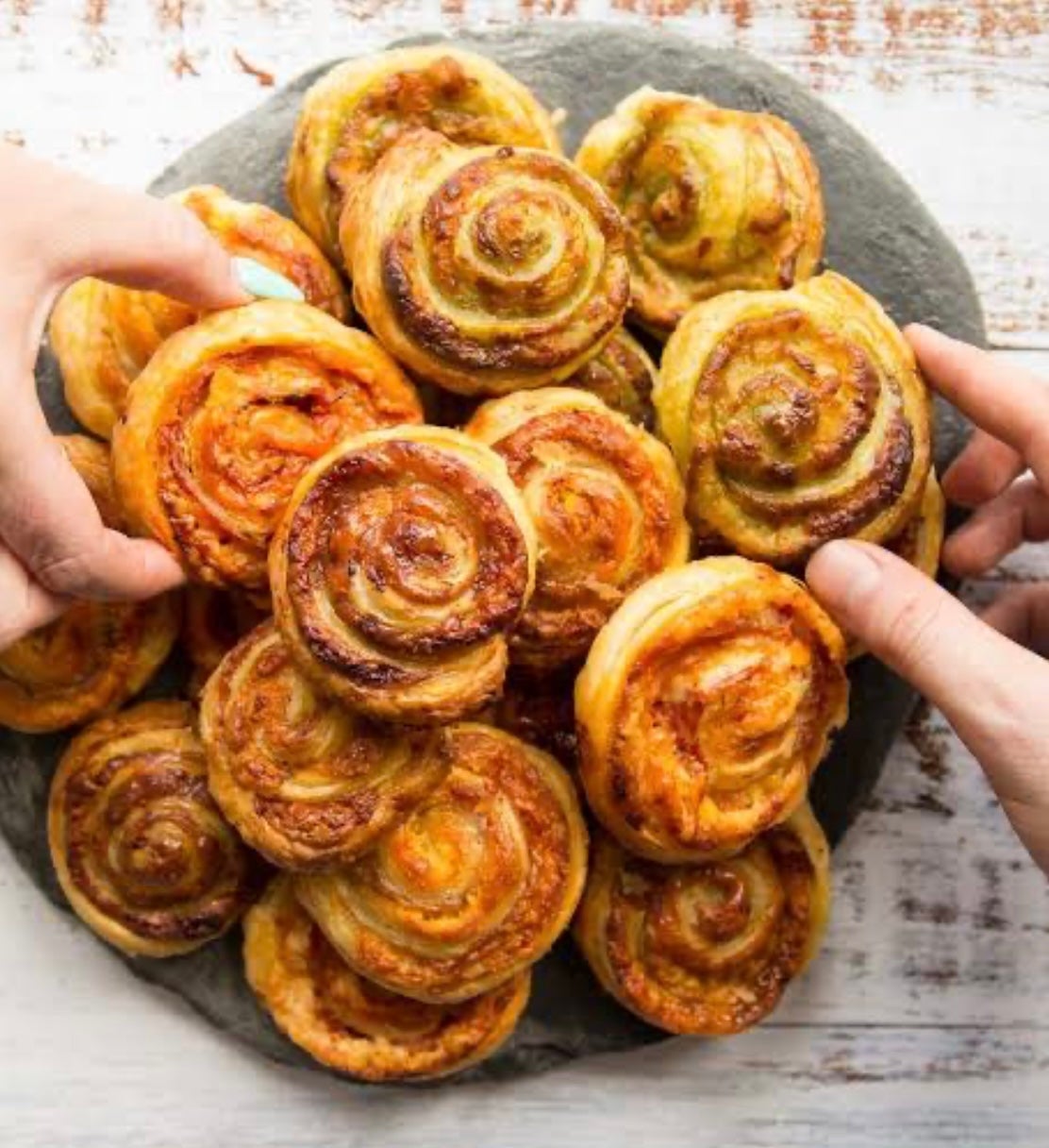 Cheese & vegemite scrolls | The Good Stuff Food Co